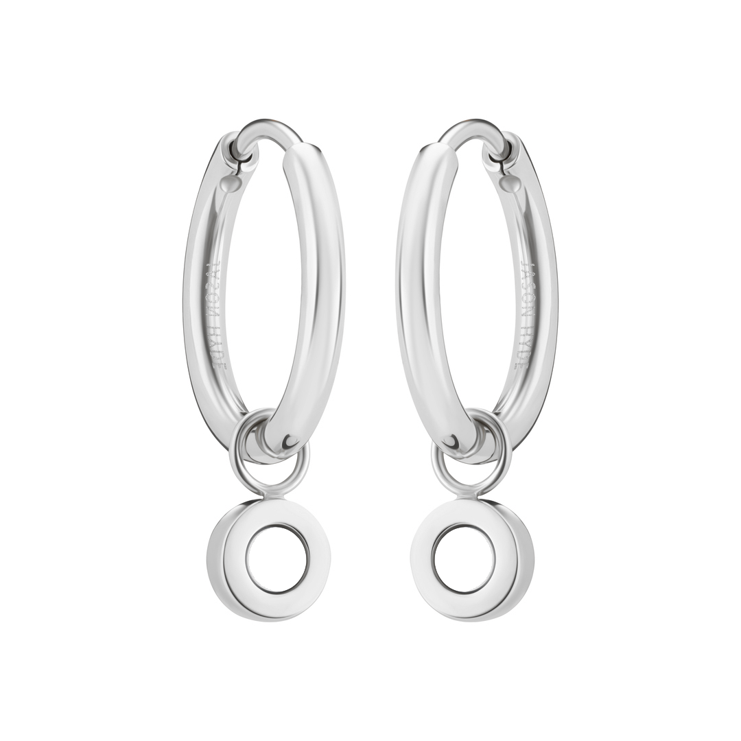 NEW WAVE HOOPS HANGING WHITE CHIP SS