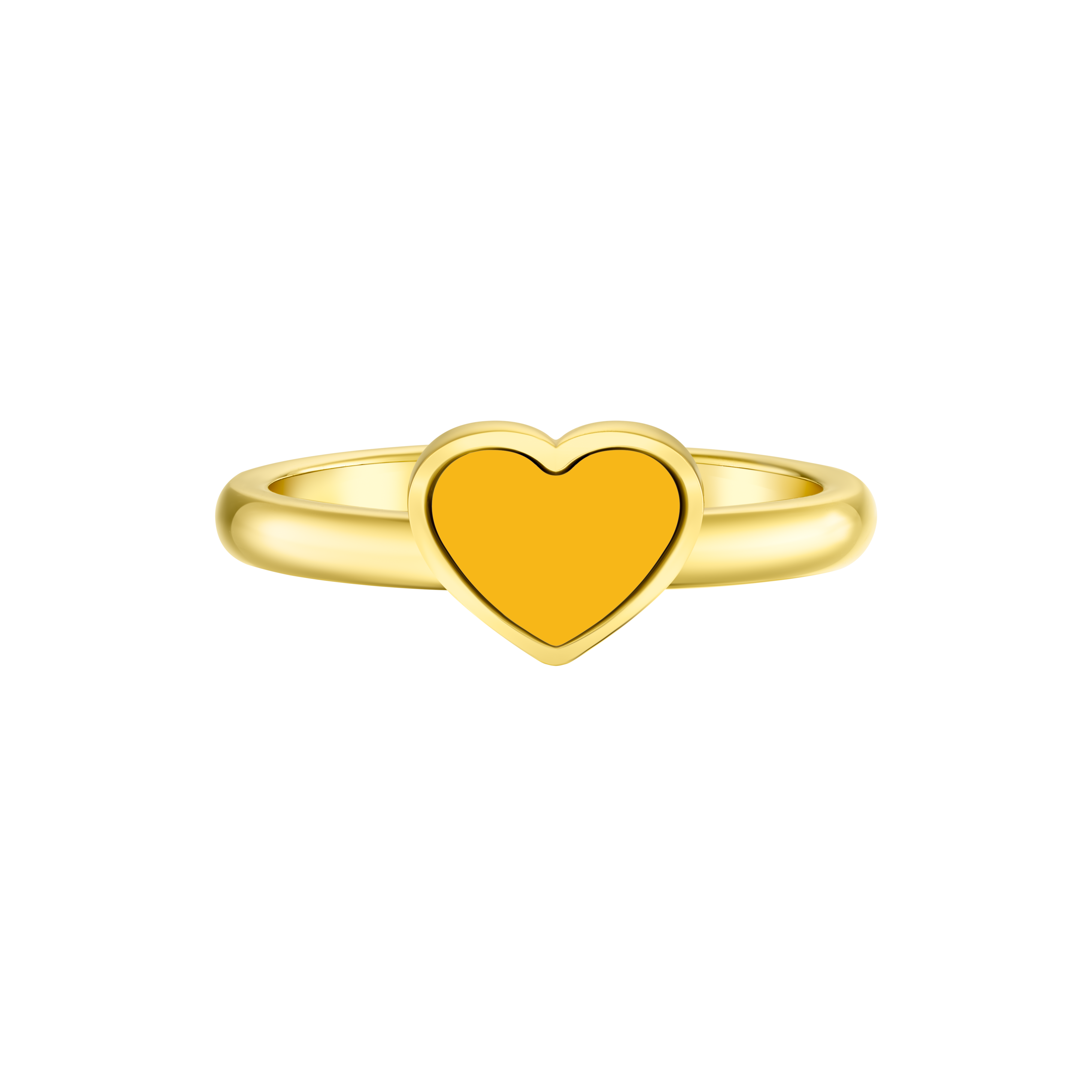 AMARE SPECTRA YELLOW CHIP RING