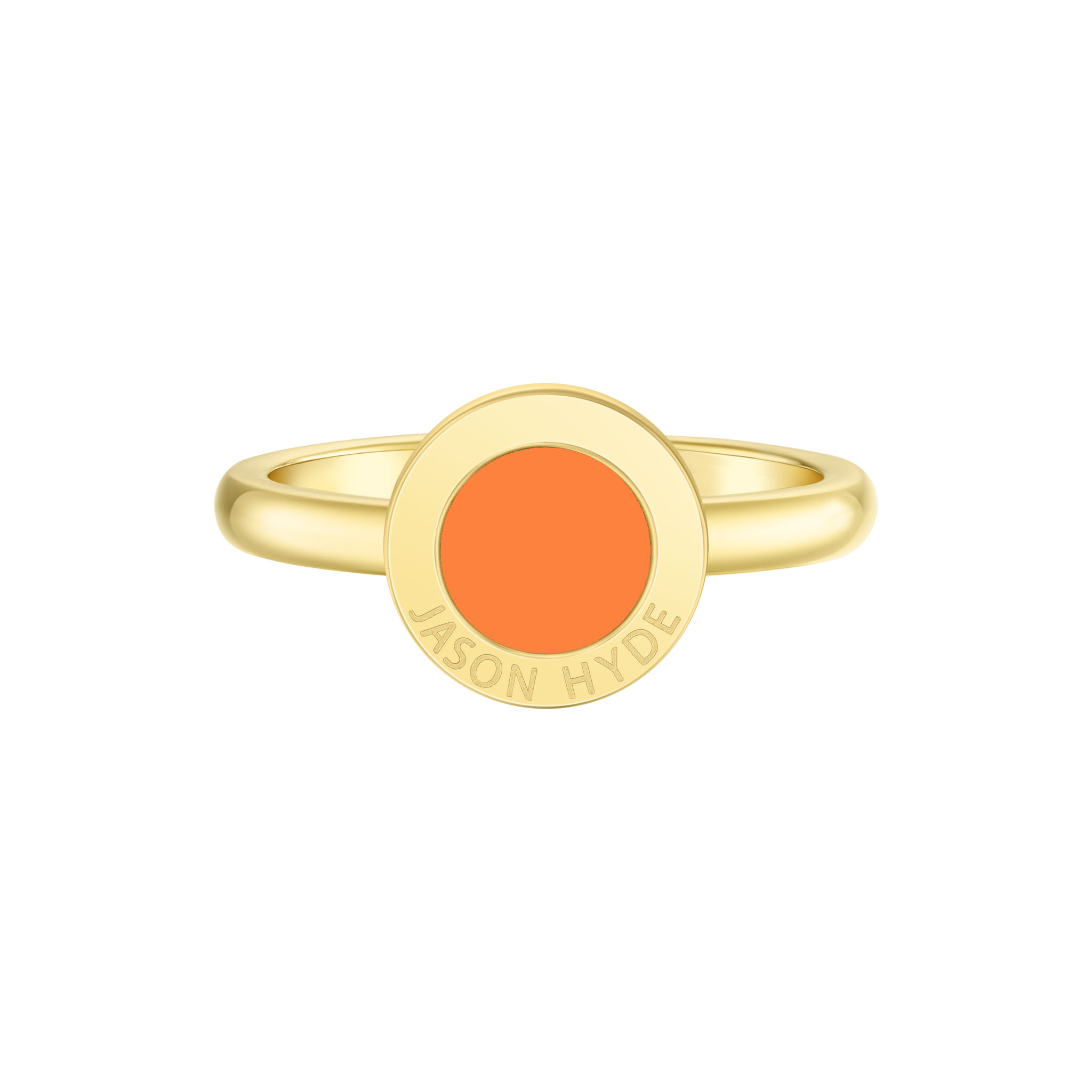 OCEAN ORANGE CHIP RING