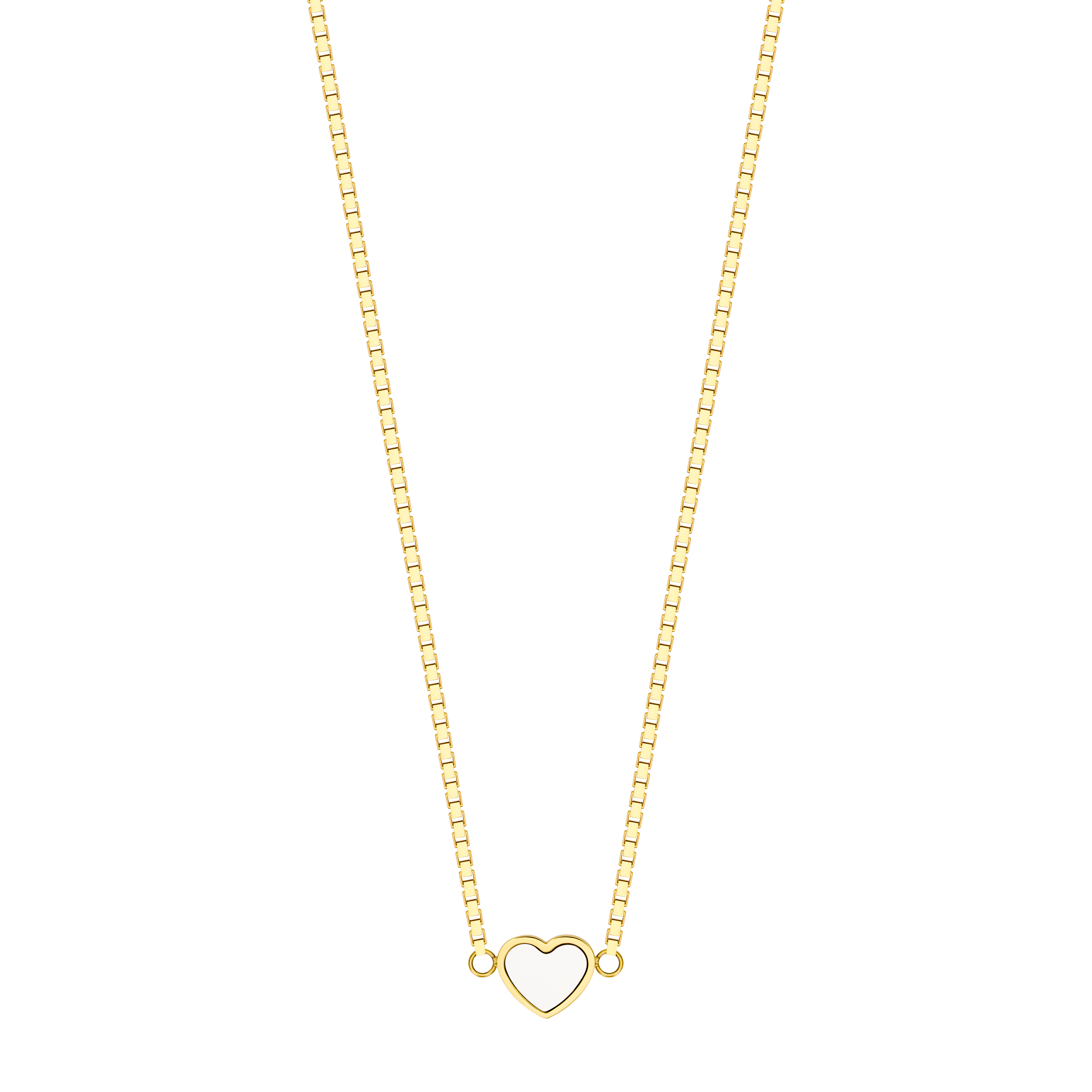 AMARE WHITE CHIP NECKLACE